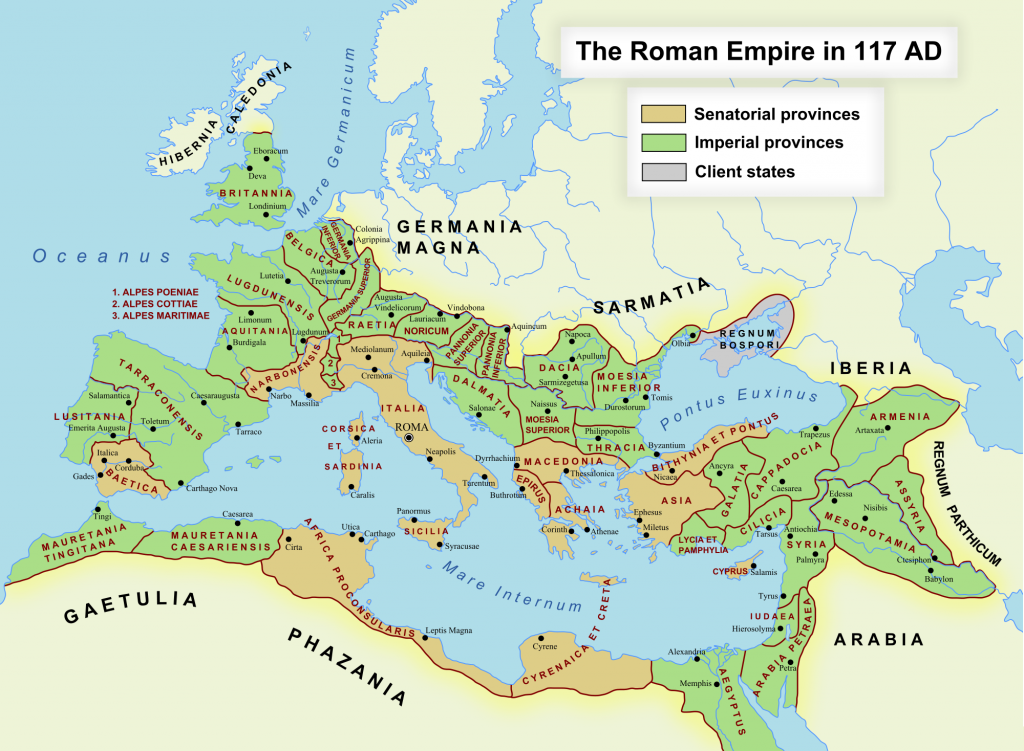 Mapping the Languages of the Roman Empire – Peter Kirby